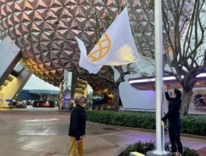 EPCOT Installs New Pavilion Flags Near Entrance (Photos) – World Of Walt